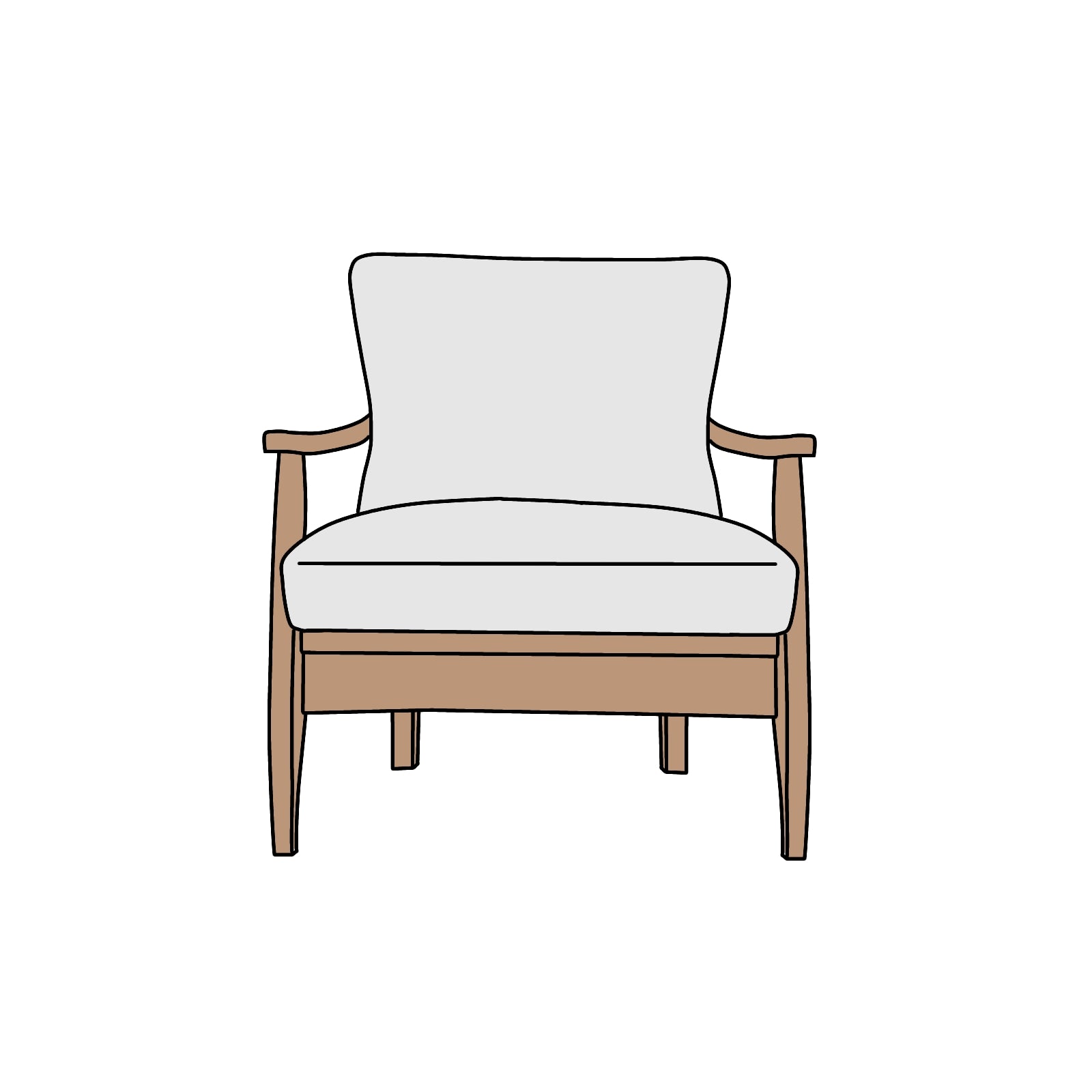 KEYUCA（ケユカ）Tabby Sofa（タビ ー ソファ）1.0P 横幅約65cm