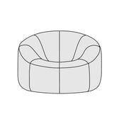 ligne roset（リーン・ロゼ）ROSETPumpkin（ロゼパンプキン）1P 横幅約104cm